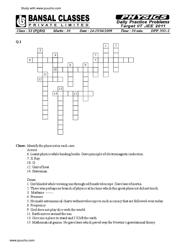 Bansal DPP 11 | PDF | Force | Euclidean Vector