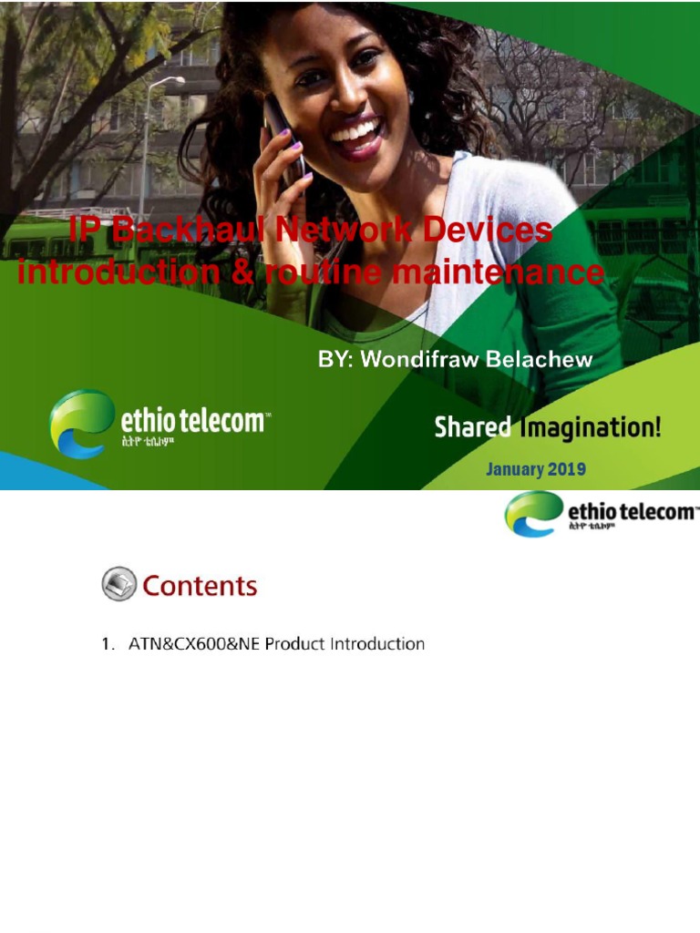 IP Backhaul Network Devices Introduction & Routine Maintenance | PDF ... IP Backhaul Network Devices Introduction & Routine Maintenance | PDF ...