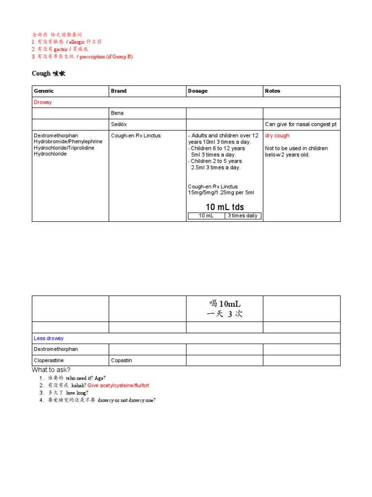 Pharmacy Notes by Ooi | PDF | Aspirin | Diseases And Disorders