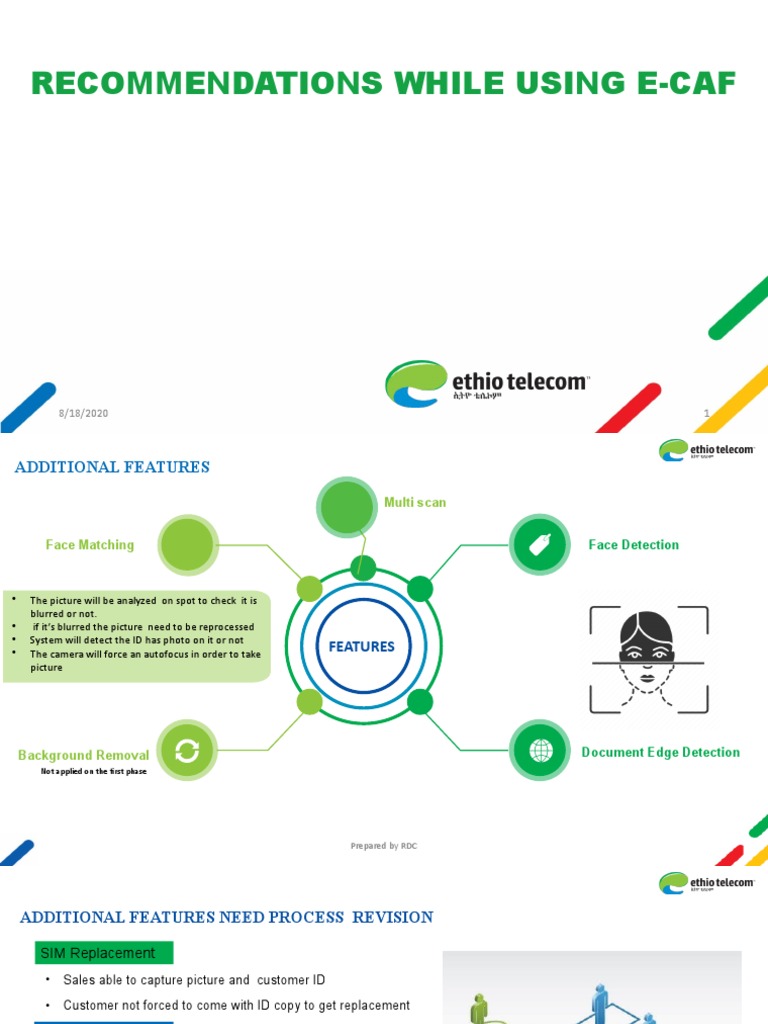 Recommendations While Using E-CAF | PDF | Authentication | Android (Operating System)