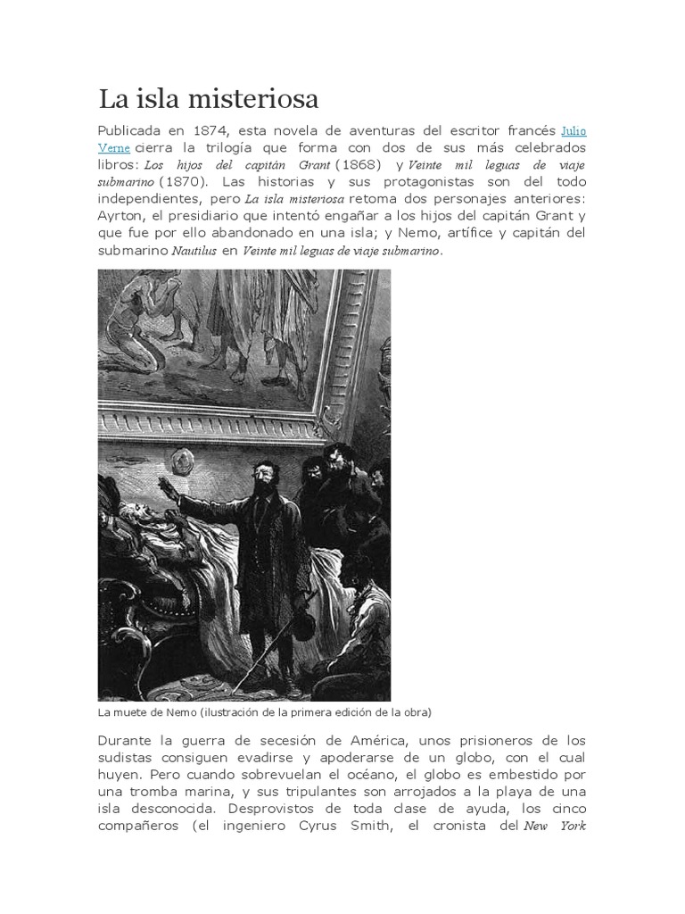 La Isla Misteriosa | PDF | La isla misteriosa