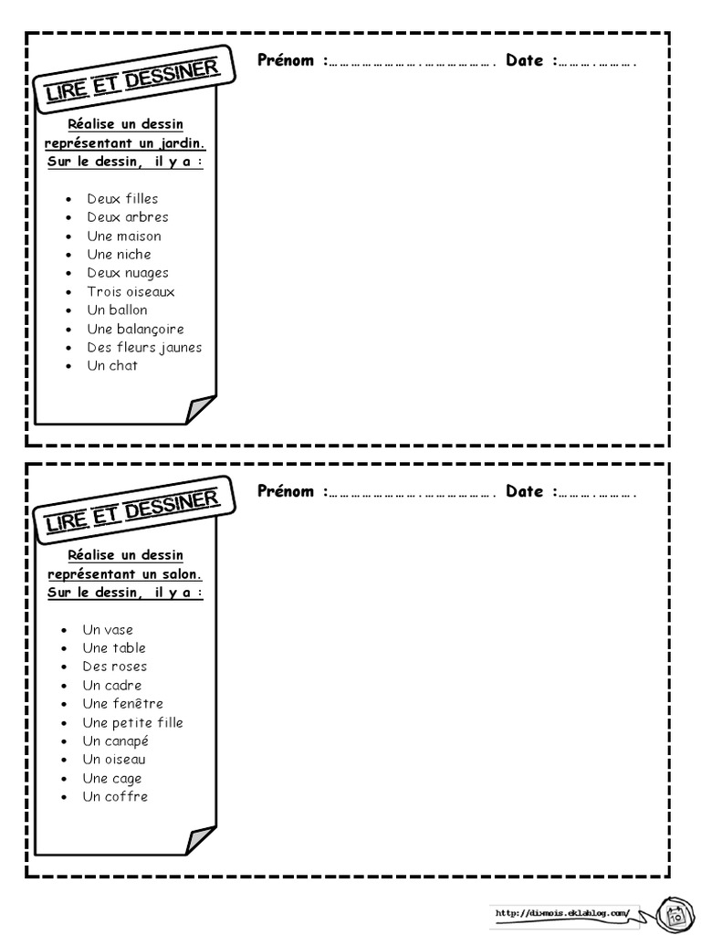 Lire Et Dessiner | PDF