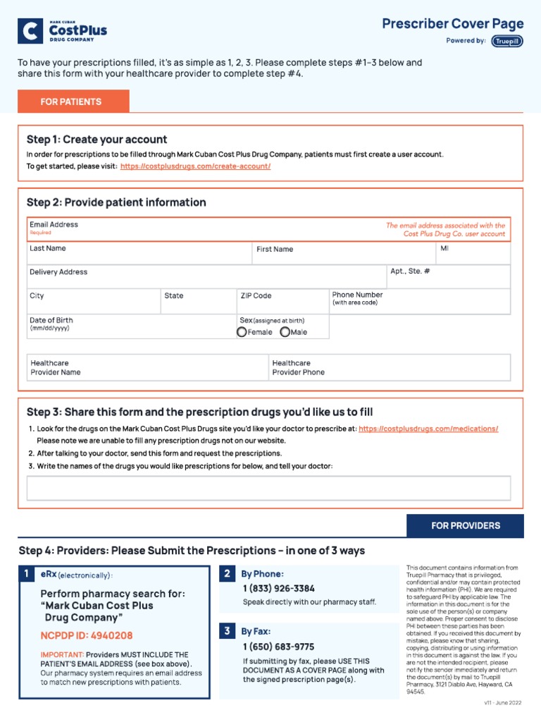 Prescription Request Form | PDF | Medical Prescription | Prescription Drugs