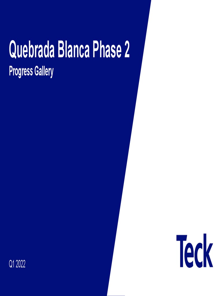 Quebrada Blanca Phase 2: Progress Gallery | PDF