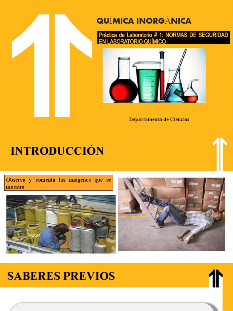 Seguridad en el Laboratorio Químico: Normas y Conceptos Básicos | PDF ...