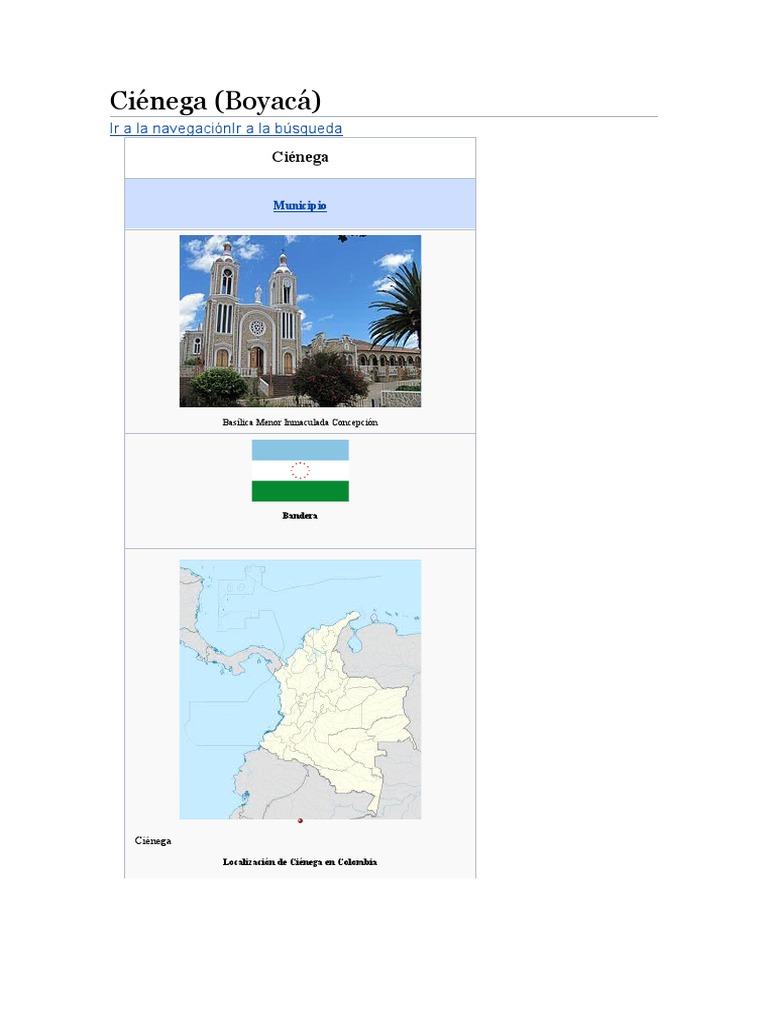 Ciénega | PDF