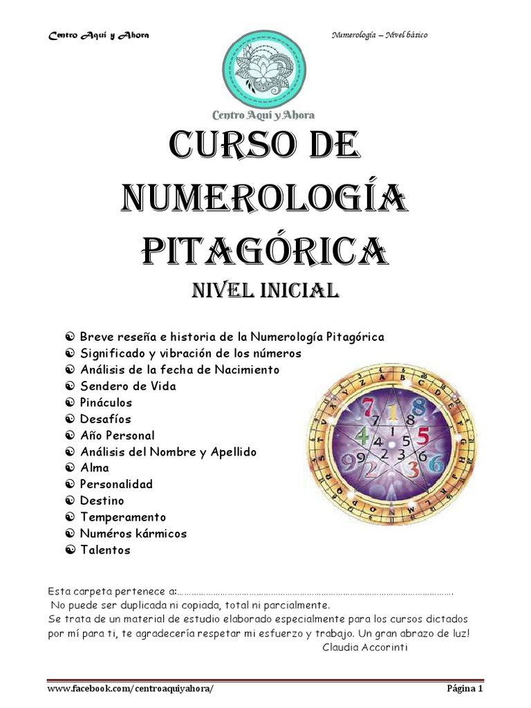 Num Pitag CL 1 | PDF | Amor | Vida