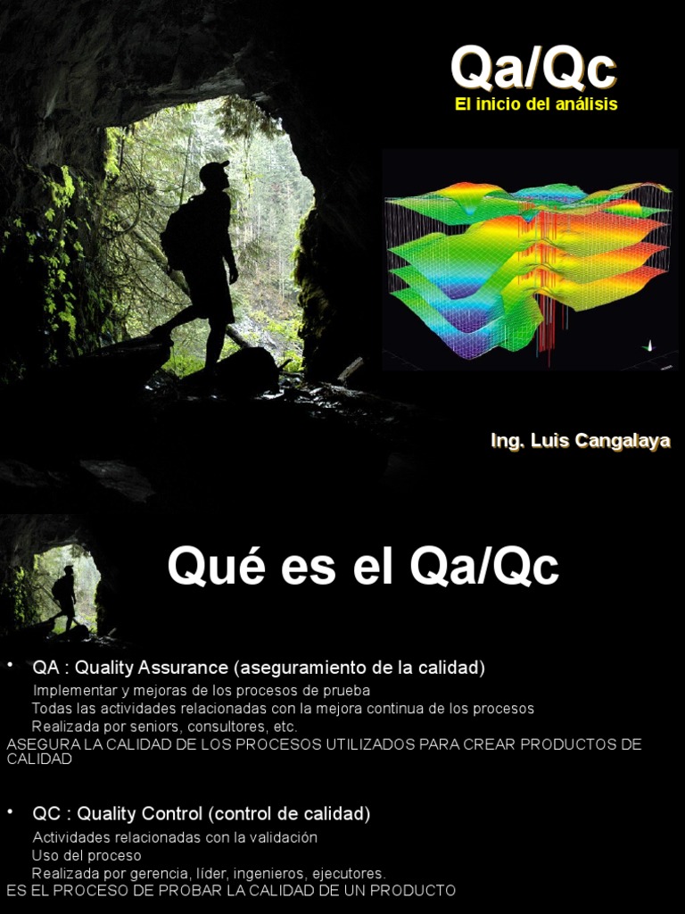 Qa/Qc: El Inicio Del Análisis | PDF | Muestreo (Estadísticas) | Evaluación