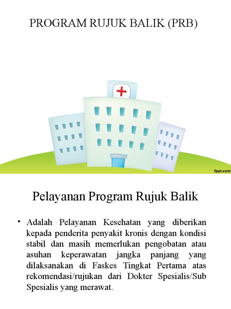 Program Rujuk Balik (PRB) | PDF