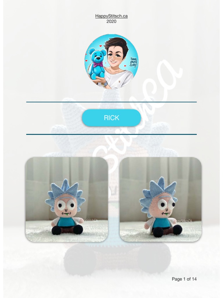 Rick PDF | Download Free PDF | Crochet | Decorative Arts