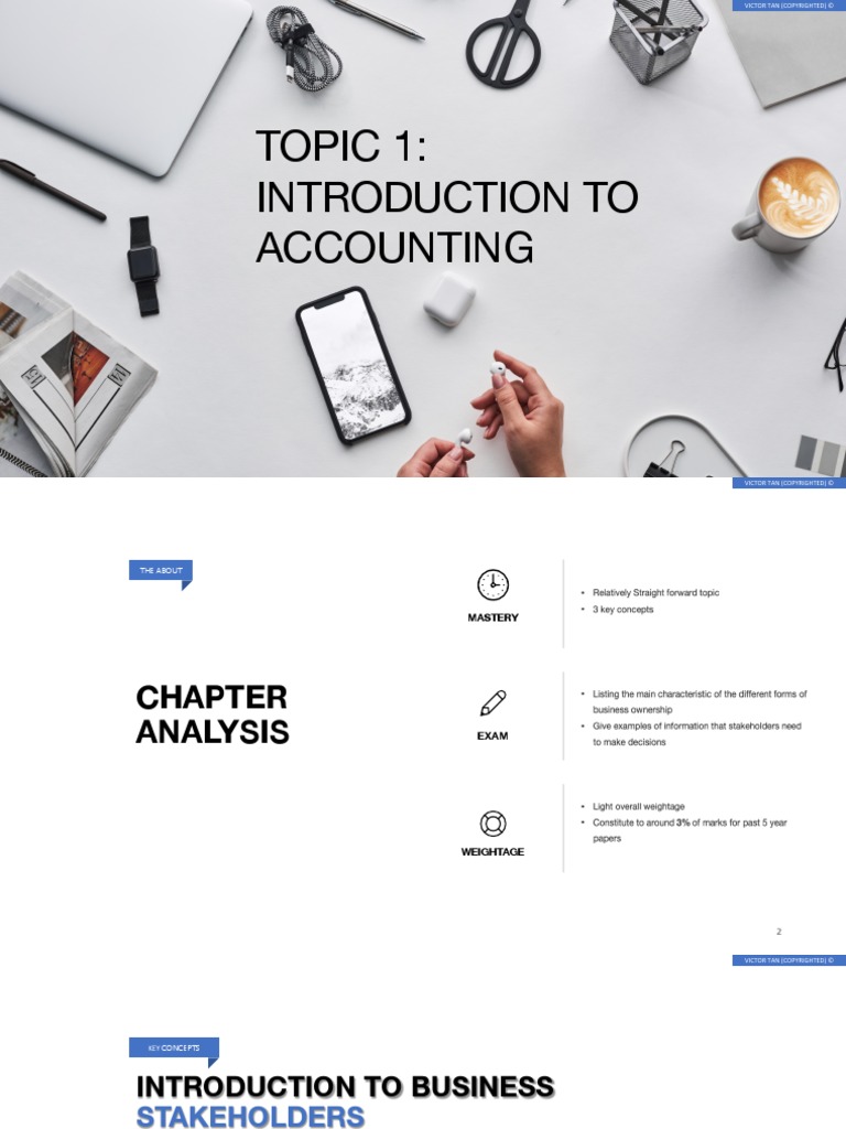 (POA) Chapter 1 - Introduction To Accounting | PDF | Accounting | Sole Proprietorship
