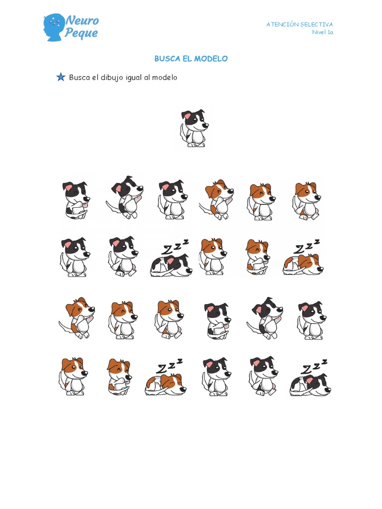 Busca Dibujo Igual | PDF