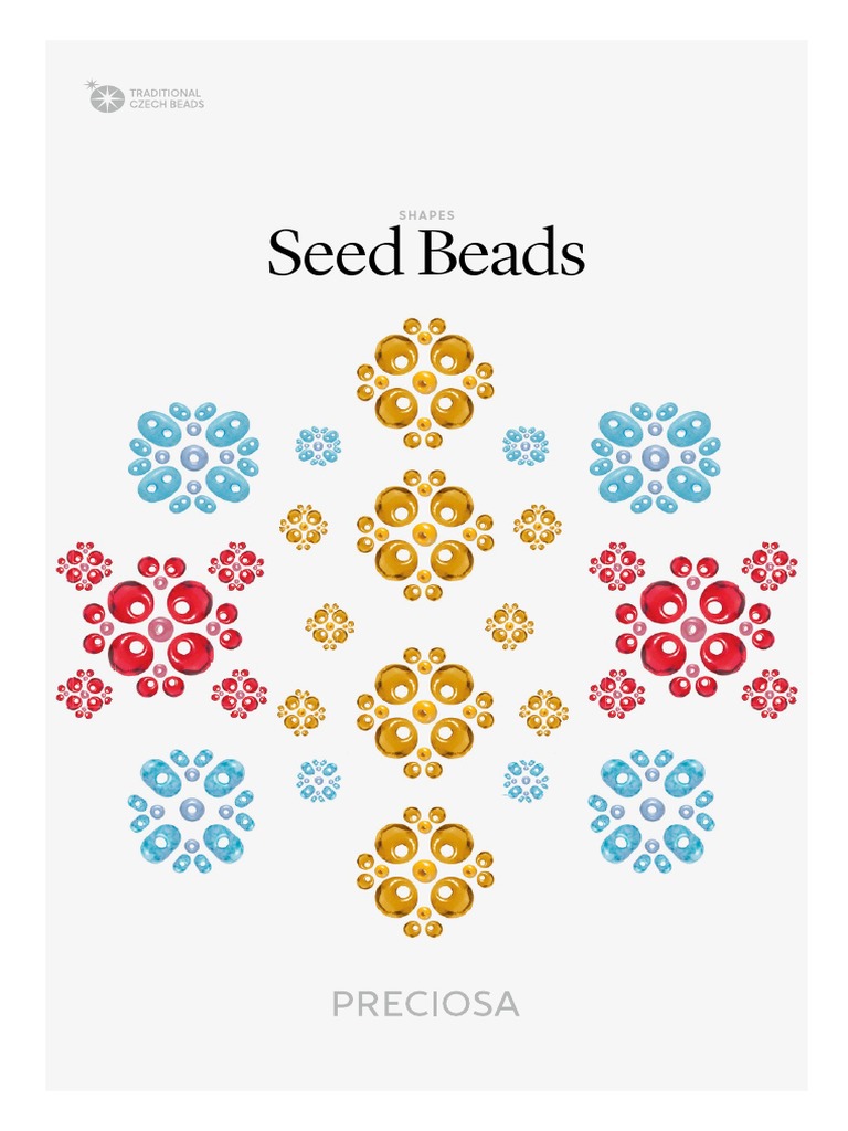 Shapes Seed Beads-A4-Web | PDF | Bead | Materials