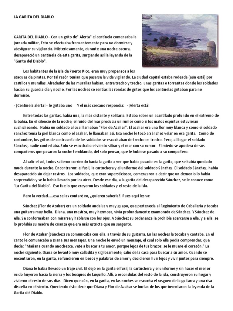 La Garita Del Diablo | PDF