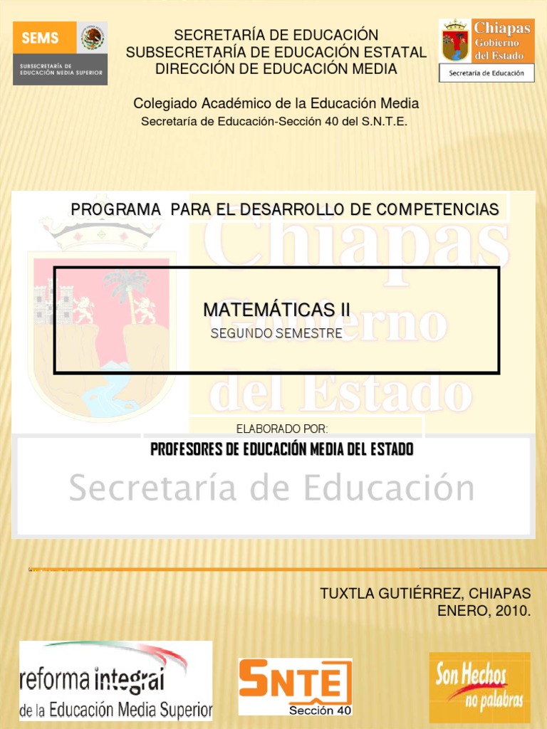 Matematicas Ii | PDF | Geometría | Método de enseñanza