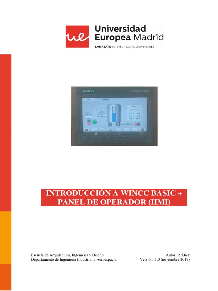 Introducción a la configuración de paneles de operador WinCC Basic y su integración con ...