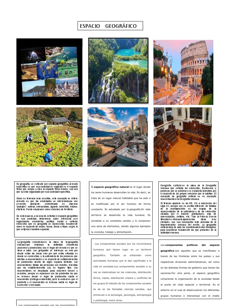 Espacio Geografico | PDF | Geografía | Sociedad