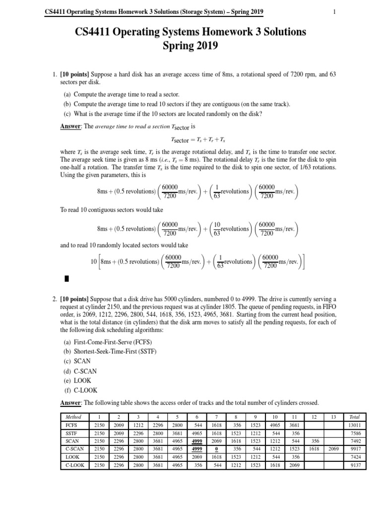 hm3-sol | PDF | Pointer (Computer Programming) | Data