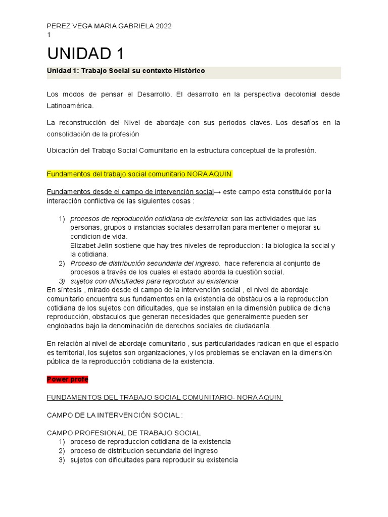 Resumen Comunitario | PDF | Trabajo Social | Sociedad