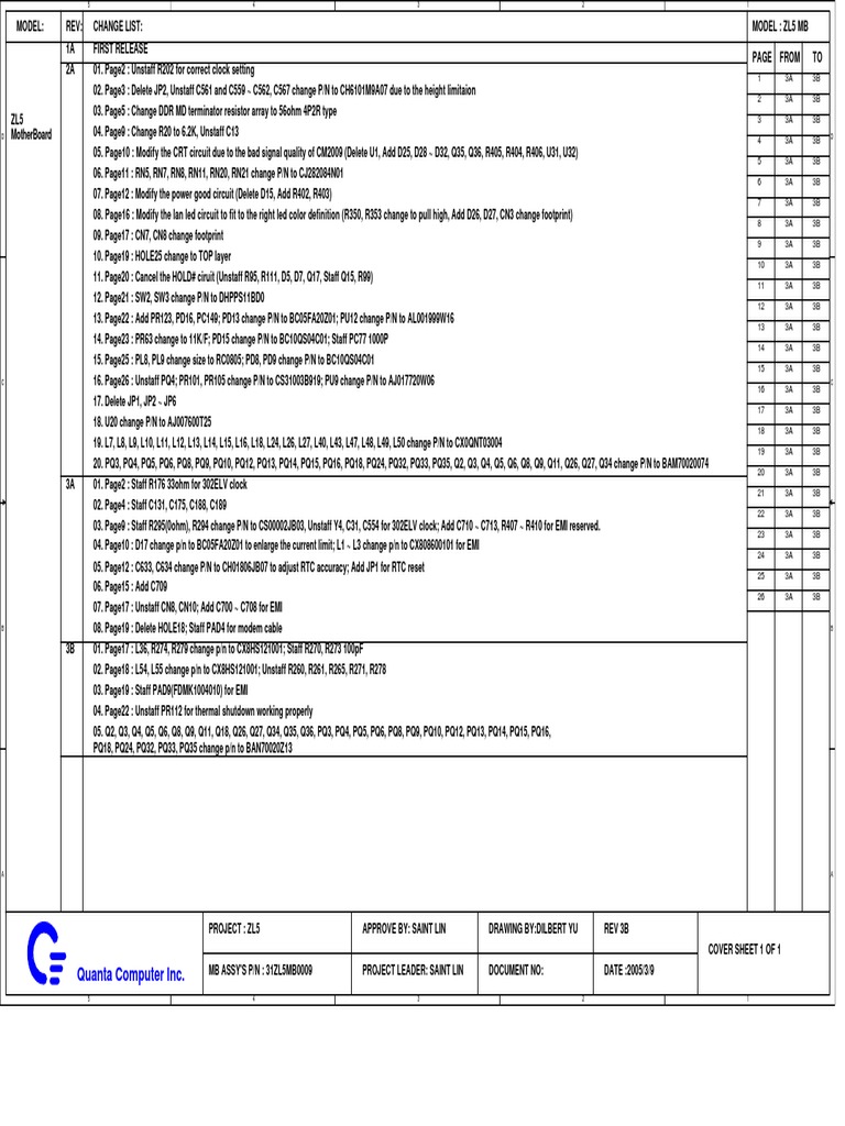 Esquema Eletrico Acer Aspire 5000 PDF | PDF | Electronic Engineering | Computing