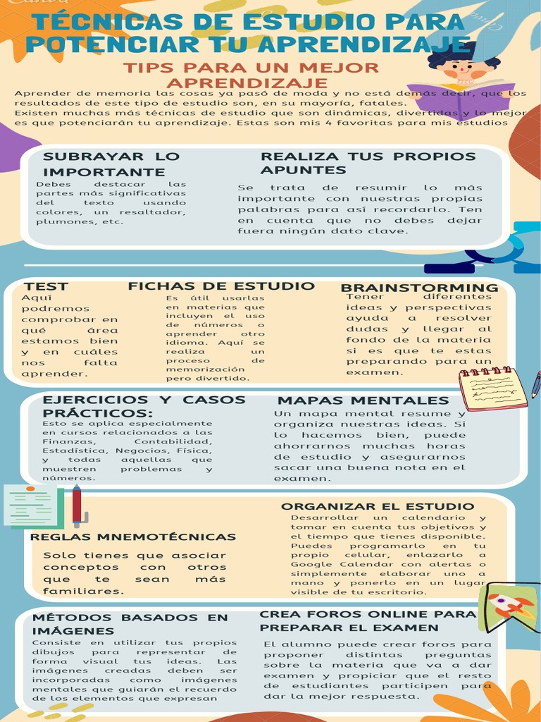 Blue and Cream Illustration Parenting Tips Infographic | PDF ...