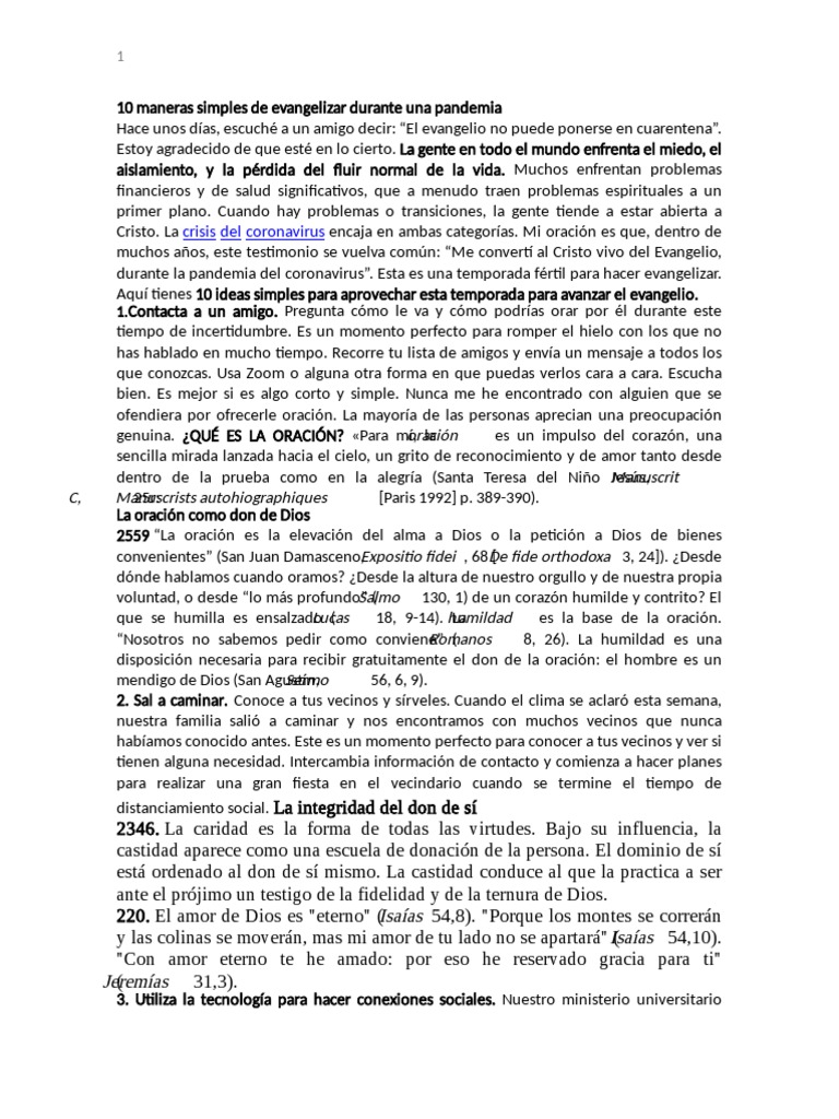 10 Estrategias para Evangelizar Efectivamente | PDF | Jesús | Cristo ...