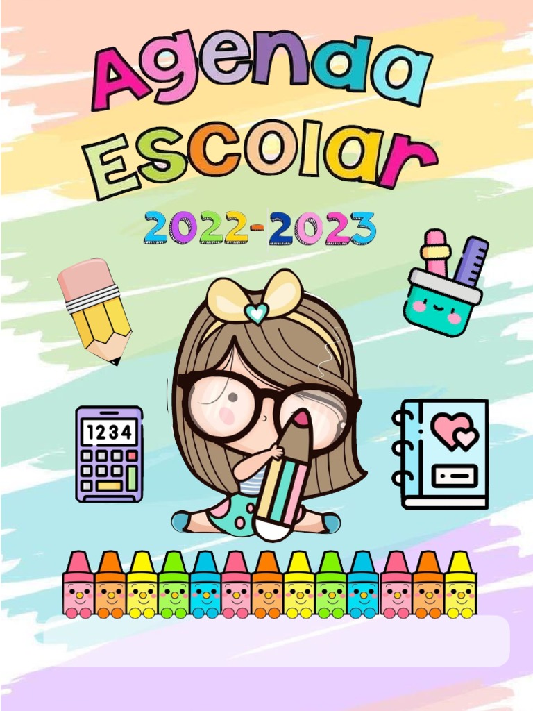 Agenda Ciclo Escolar 2022-2023 Ajob Primaria | PDF | Evaluación ...