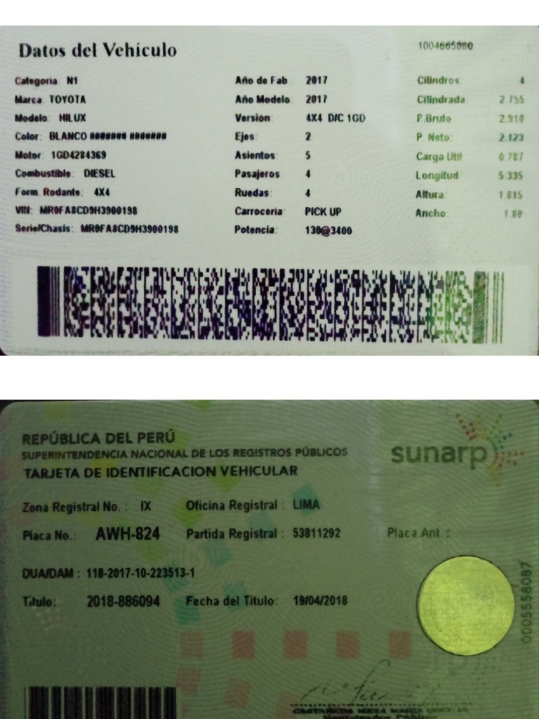 Documentos Del Coche | PDF