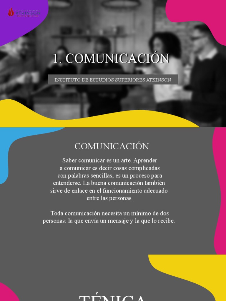 Clase 1 RH 1. La Comunicación | PDF | Comunicación | Comunicación no verbal