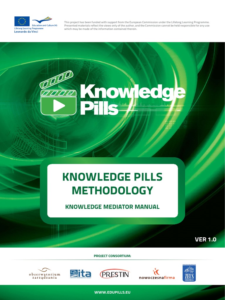 Knowledge Pills Manual en | PDF | Constructivism (Philosophy Of Education) | Learning