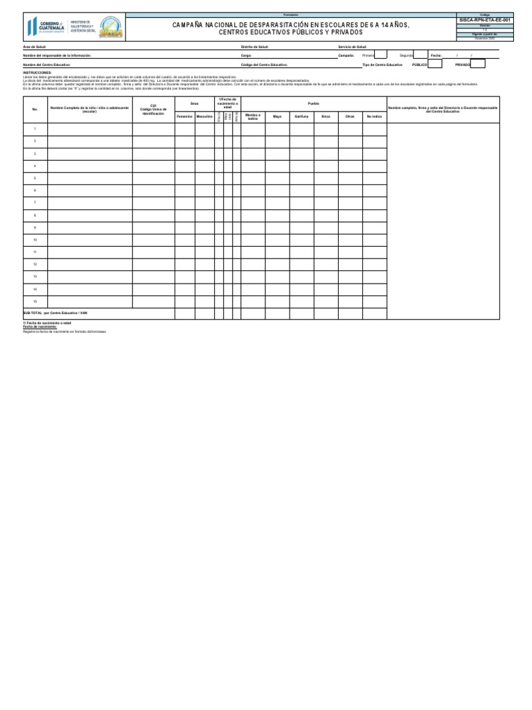 Sisca RPN Eta Ee 001 | PDF
