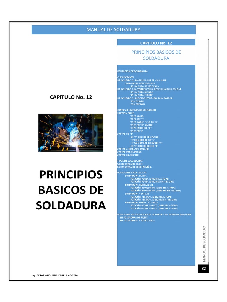 Principios Basicos | PDF | Soldadura | Construcción