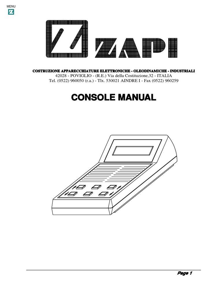 Console Manu Console Manu Console Manu Console Manu Console Manual AL AL AL AL | PDF | Command ...