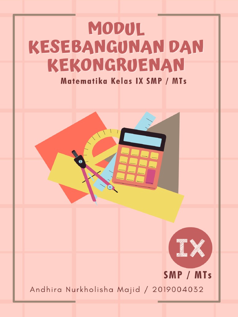 Modul Bahan Ajar Kesebangunan & Kekongruenan | PDF