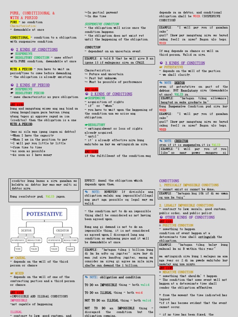 Pure, Conditional, and With A Period | PDF | Law And Economics ...