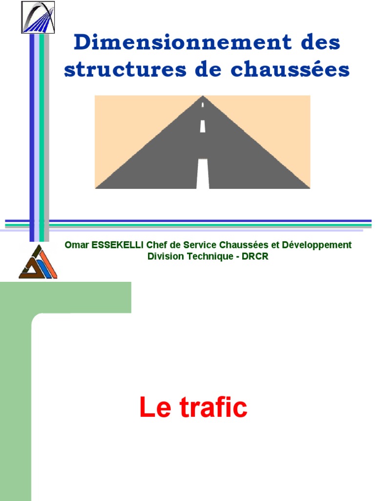 4 Cours EHTP - Dimensionnement Des Structures de Chaussées - Trafic | PDF | Pneumatique ...
