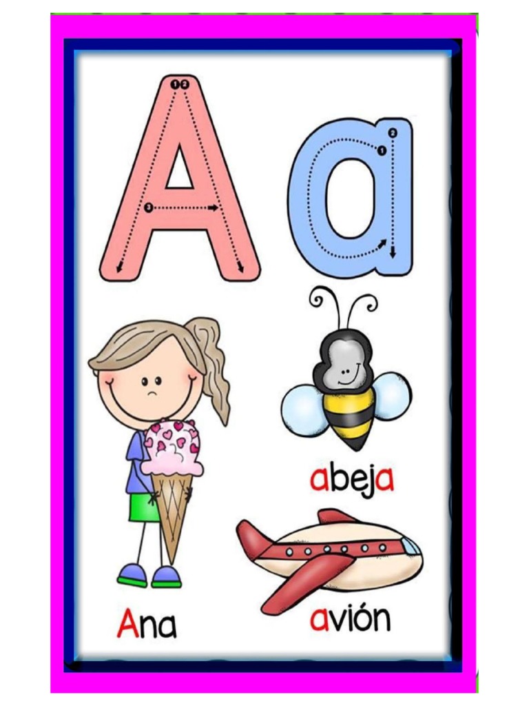 Abecedario A Color | PDF