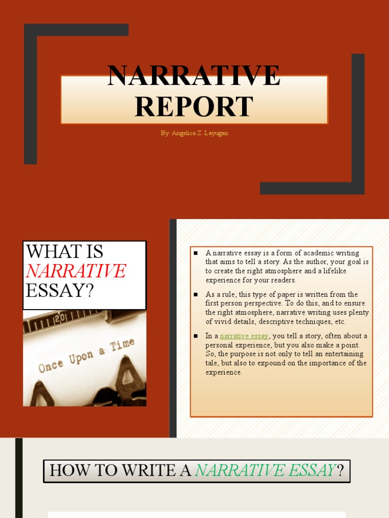 Narrative Presentation | PDF | Essays