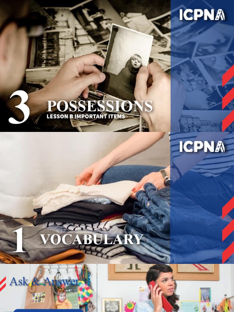 Essential Vocabulary for Possessions | PDF | Linguistics
