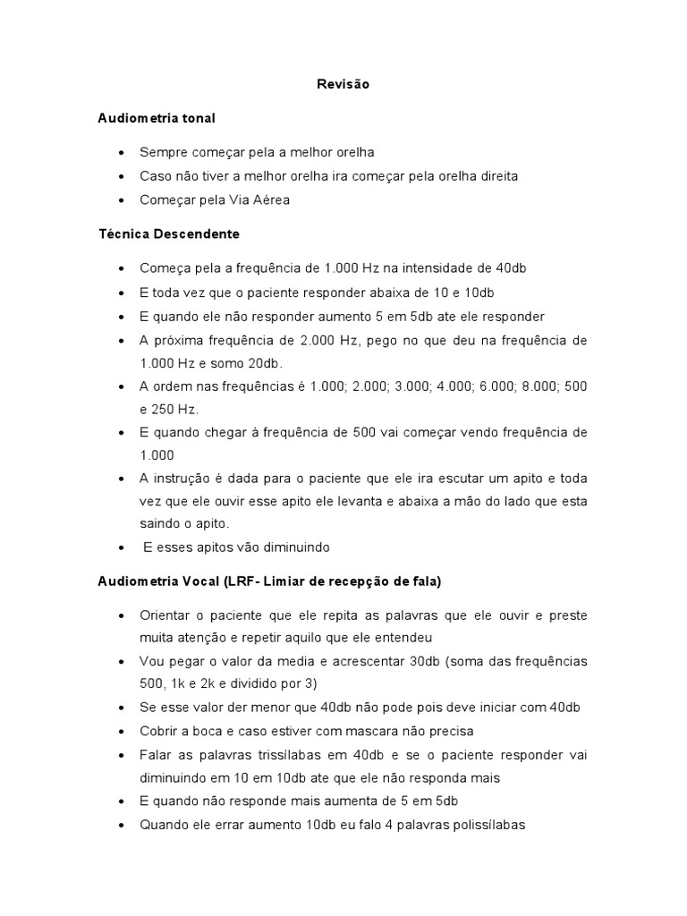 Revisão de Timpanograma | Download grátis PDF | Audiologia | Audição