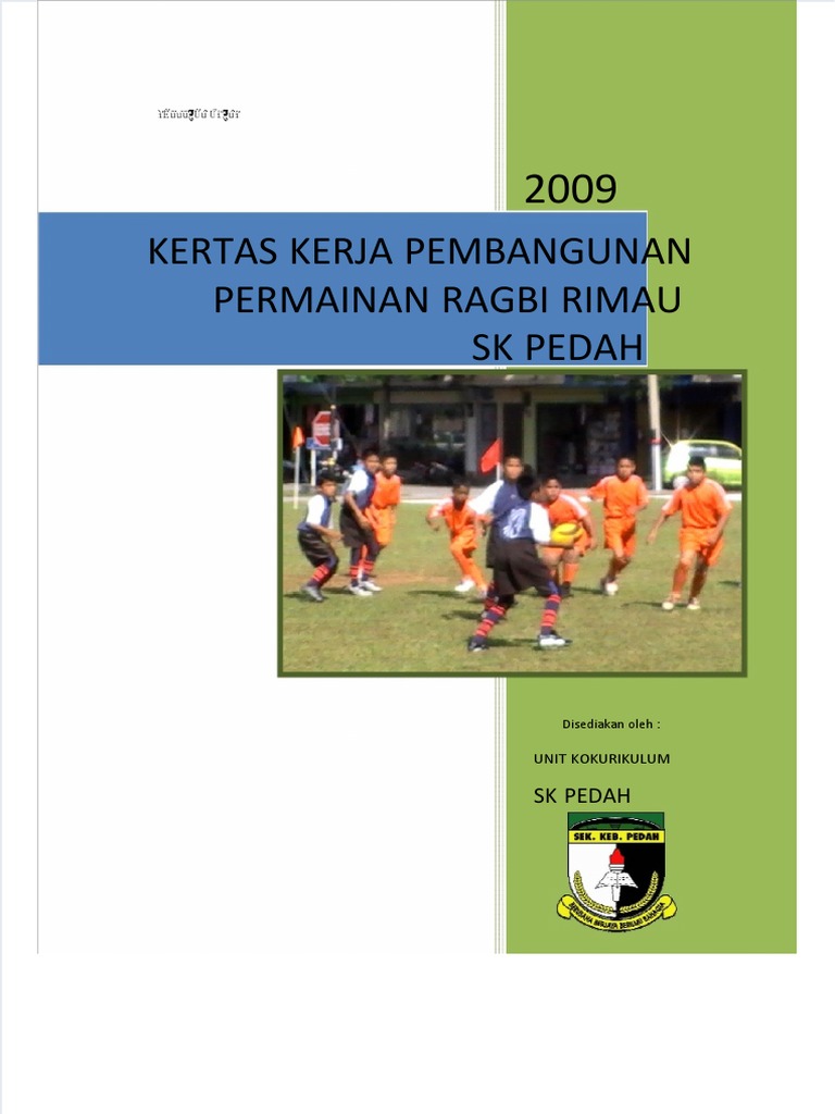 Kertas Kerja Pembangunan Permainan Ragbi Rimau | PDF