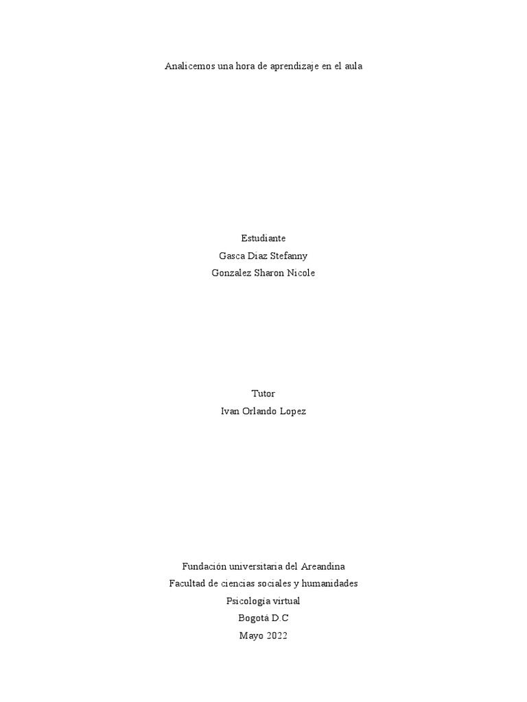 Aprendizaje Y Cognicion Eje 2 Pdf Atención Cerebro