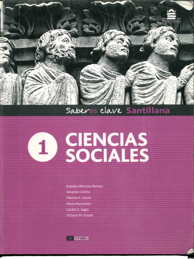 c sociales 1 santillana | PDF