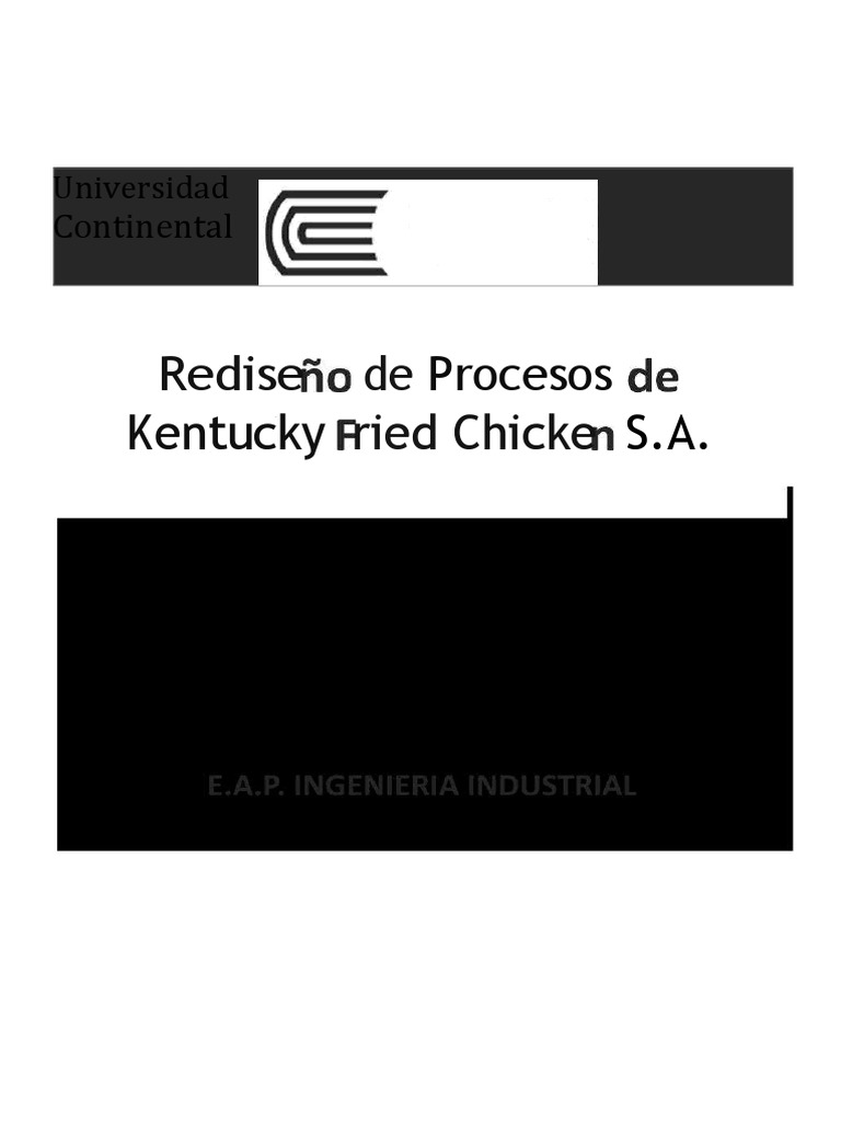 PDF KFC Informe Final | PDF