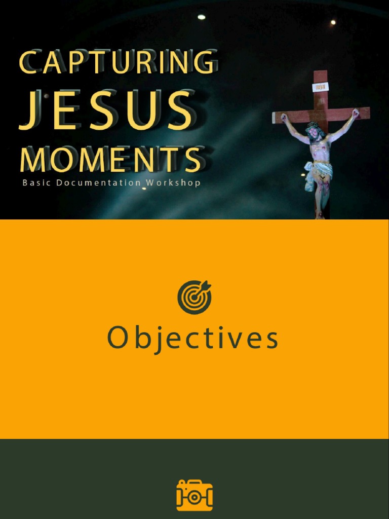 Capturing Jesus Moments | PDF