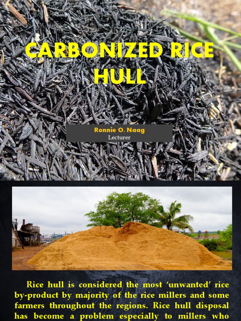 Carbonized Rice Hull: Ronnie O. Naag | PDF | Soil | Compost