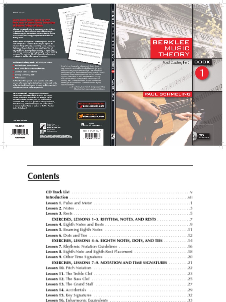 Berklee Music Theory Guide | PDF | Minor Scale | Scale (Music)