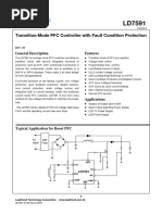 LD 7575 | PDF | Mosfet | Field Effect Transistor