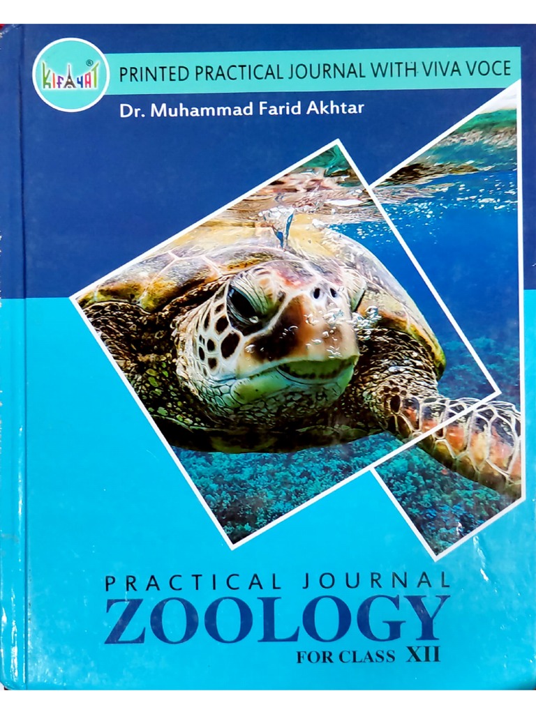 ZOOLOGY XII (12th Grade/Class) Solved Practical Journal | PDF