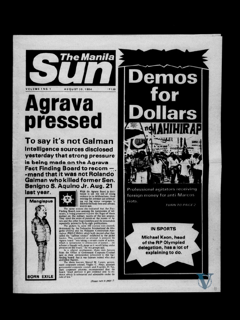 The Manila Sun | PDF